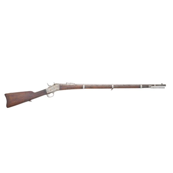 Bonhams : A Remington 11x59MM (Gras) Centre-Fire Military Rifle