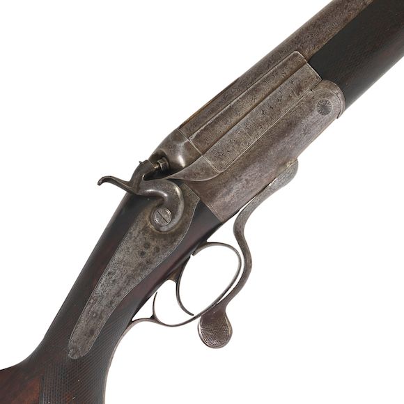 Bonhams : An 8-bore single-barrelled hammer gun by J. Braddell & Son ...