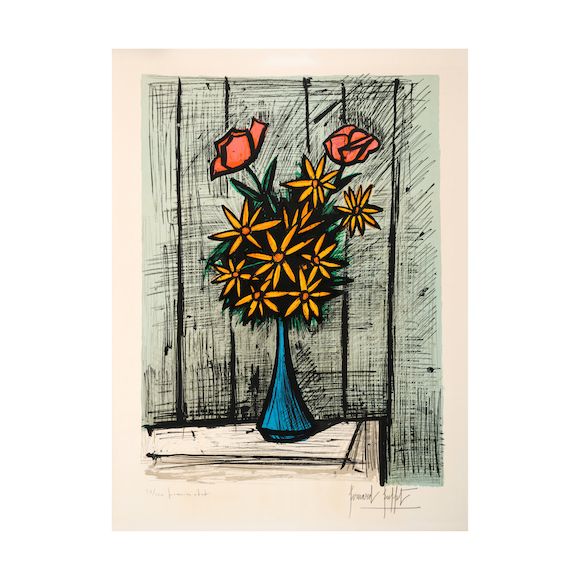 Bonhams Cornette de Saint Cyr : BERNARD BUFFET (1928-1999) Bouquet de ...