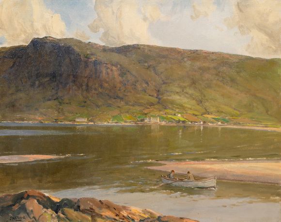 Bonhams : James Humbert Craig (Irish, 1878-1944) Red Bay, Co. Antrim 61 ...