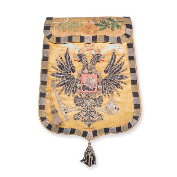 Bonhams : A Very Rare Imperial Russian Coronation Herald's Sabretache