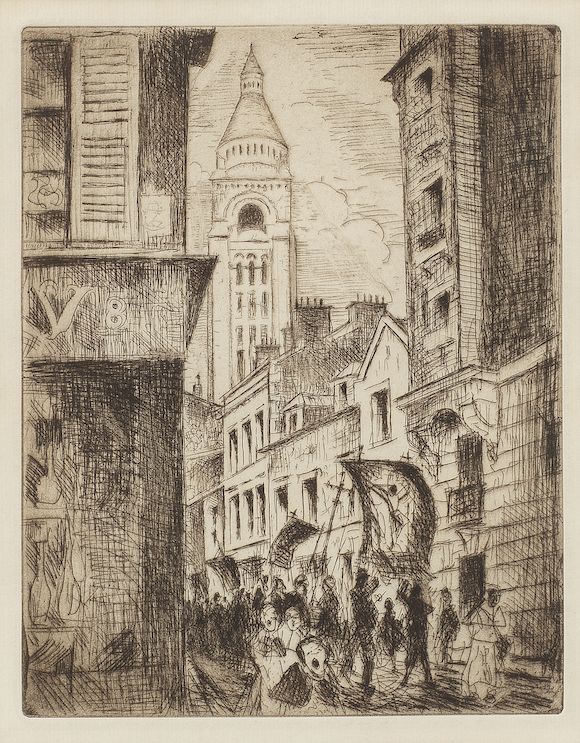 Bonhams : Christopher Richard Wynne Nevinson A.R.A. (British, 1889-1946 ...