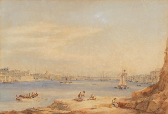 Bonhams : Attributed to Giovanni Jean Schranz (Maltese, 1794-1882) A ...