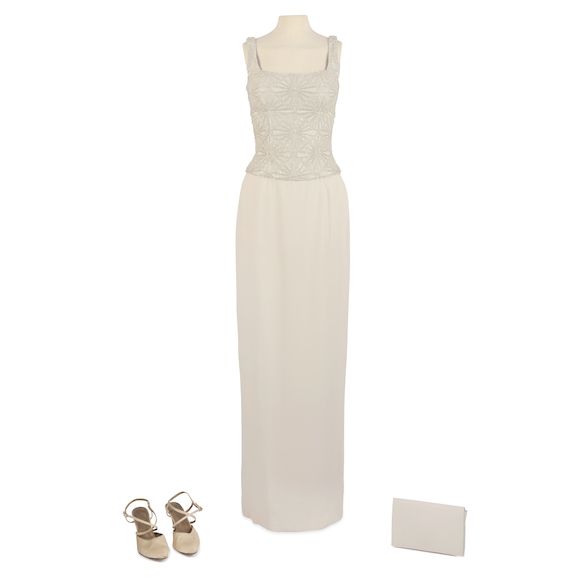 Bonhams : Elizabeth Debicki (as Princess Diana): A floor length silk ...