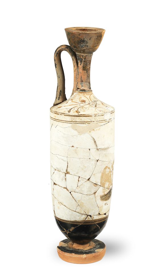 Bonhams : An Attic white-ground lekythos