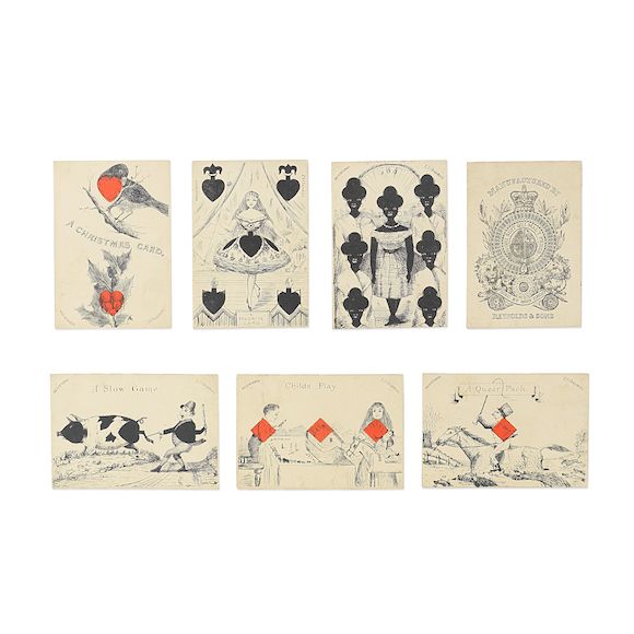 Bonhams : PLAYING CARDS A Chapman "transformation" pack of playing ...