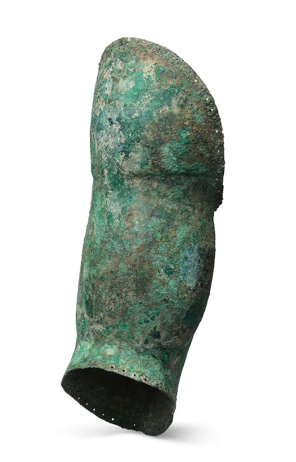 Bonhams : A Greek bronze arm guard