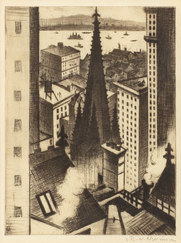 Bonhams : Christopher Richard Wynne Nevinson A.R.A. (British, 1889-1946 ...