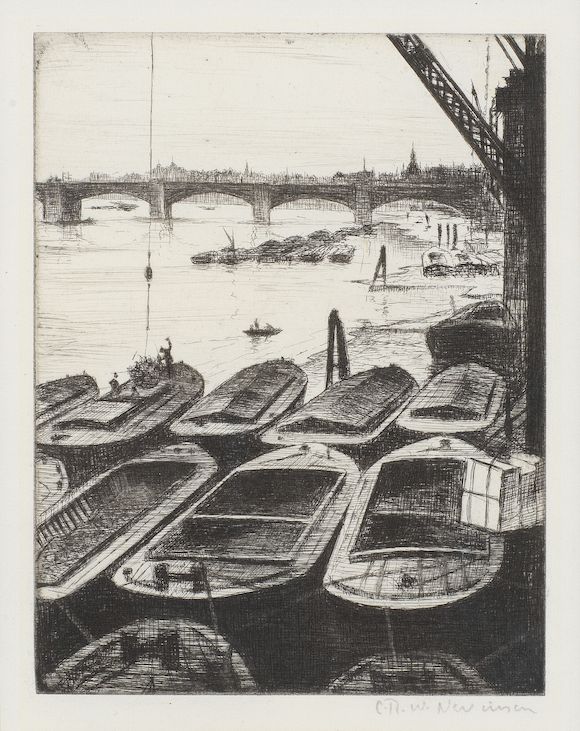 Bonhams : Christopher Richard Wynne Nevinson A.R.A. (British, 1889-1946 ...