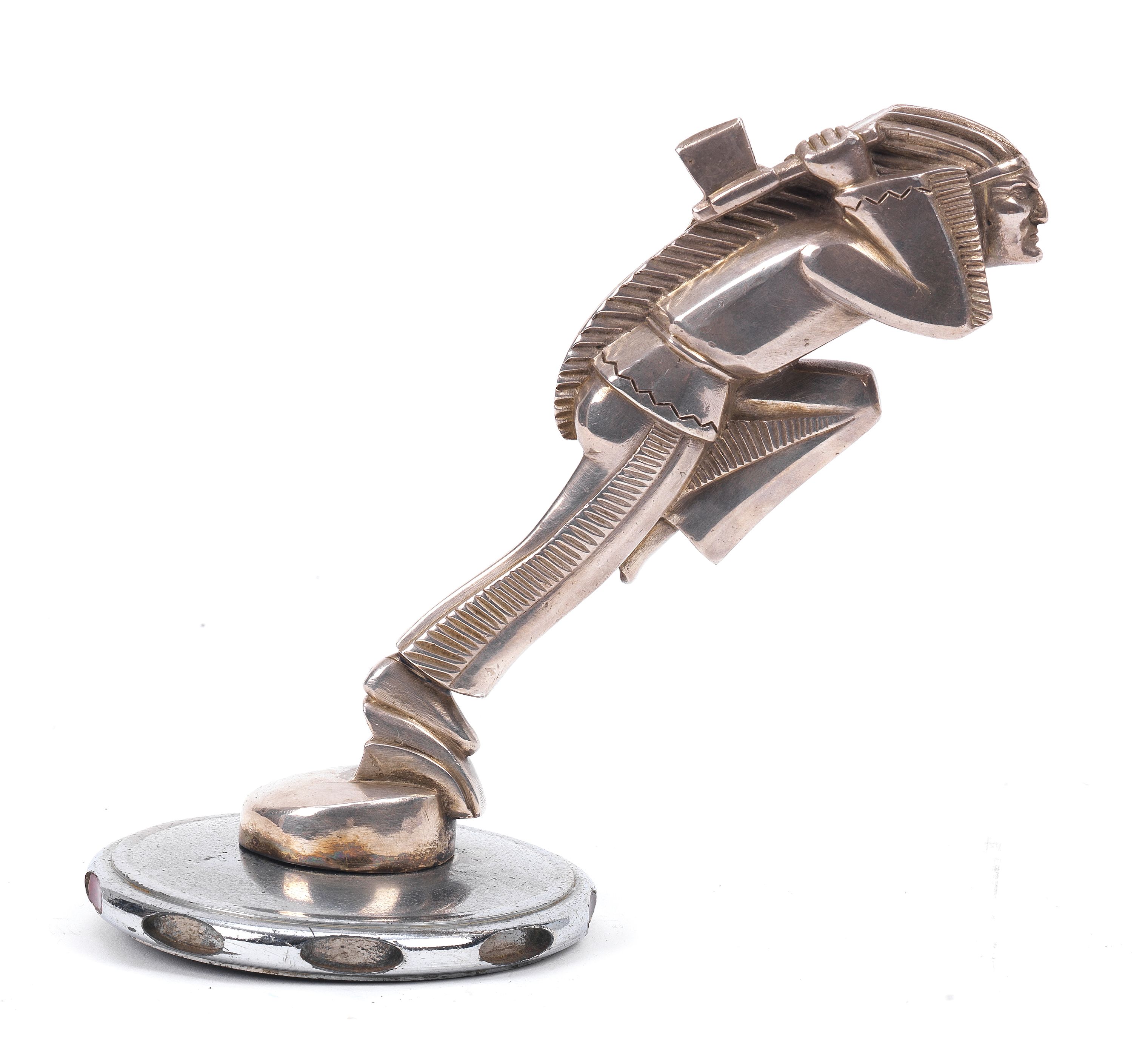 Bonhams Cars : A 'Tomahawk' mascot, attributed to Frederic Bazin ...