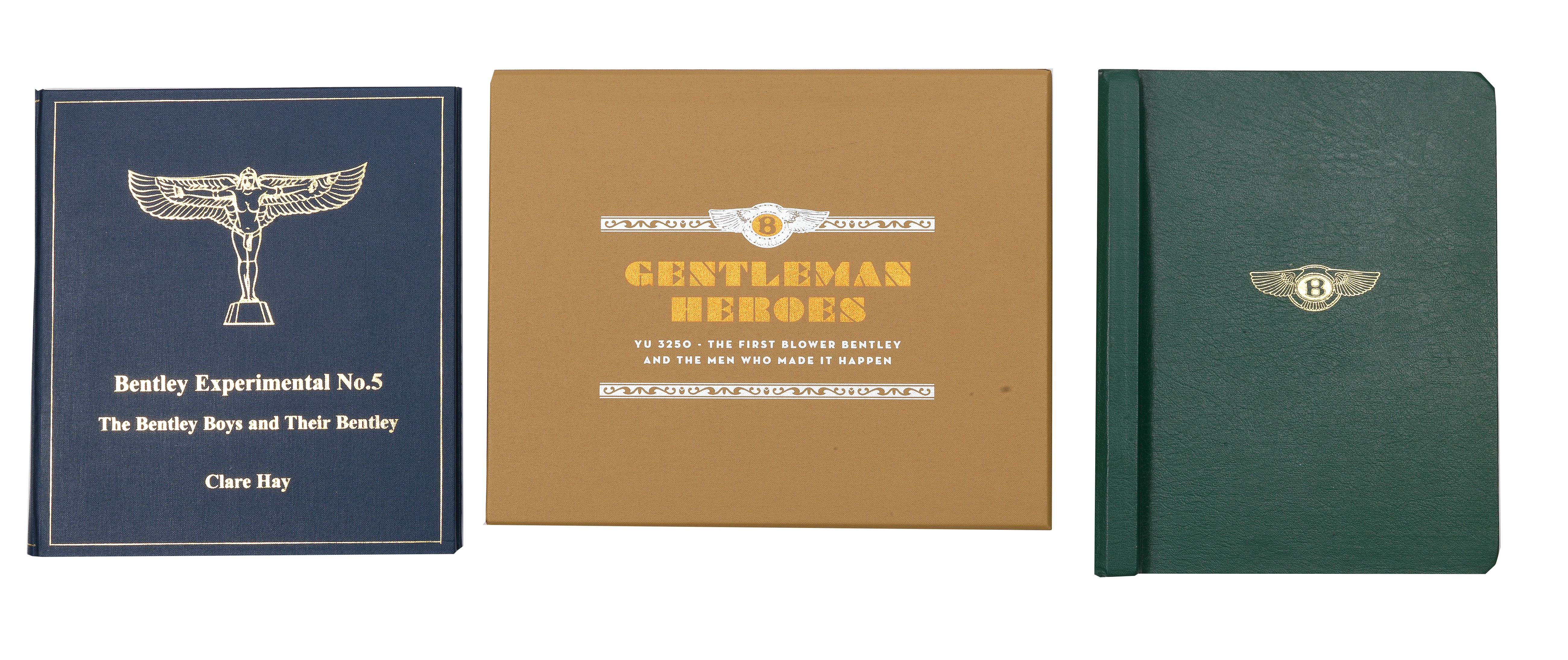 Bonhams Cars : Clare Hay: signed editions of Bentley Experimental No.5 ...