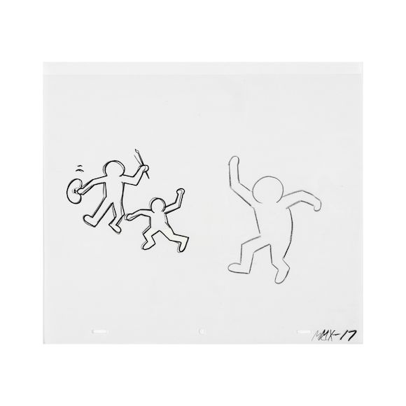 Bonhams Cornette de Saint Cyr : D'APRES KEITH HARING (1958-1990) Sesame ...
