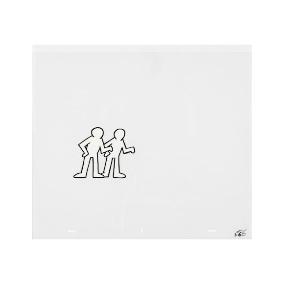 Bonhams Cornette de Saint Cyr : D'APRES KEITH HARING (1958-1990) Sesame ...