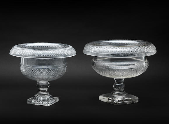 Bonhams A Regency Irish Cut Glass Bowl One Circa 1820