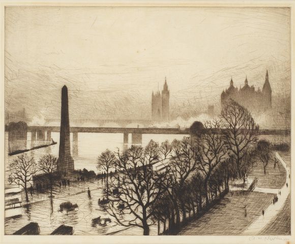 Bonhams : Christopher Richard Wynne Nevinson A.R.A. (British, 1889-1946 ...