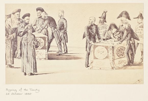 Bonhams : CREALOCK (HENRY HOPE) AND FELICE BEATO Chinese War Sketches ...