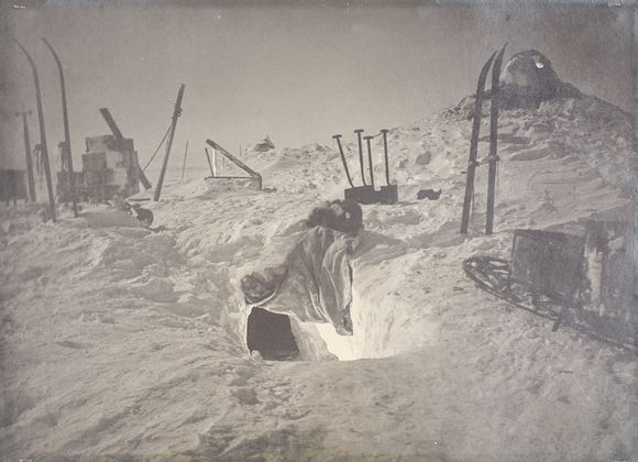 Bonhams : HURLEY (FRANK) 'Winter Quarters. Queen Mary Land Winter ...