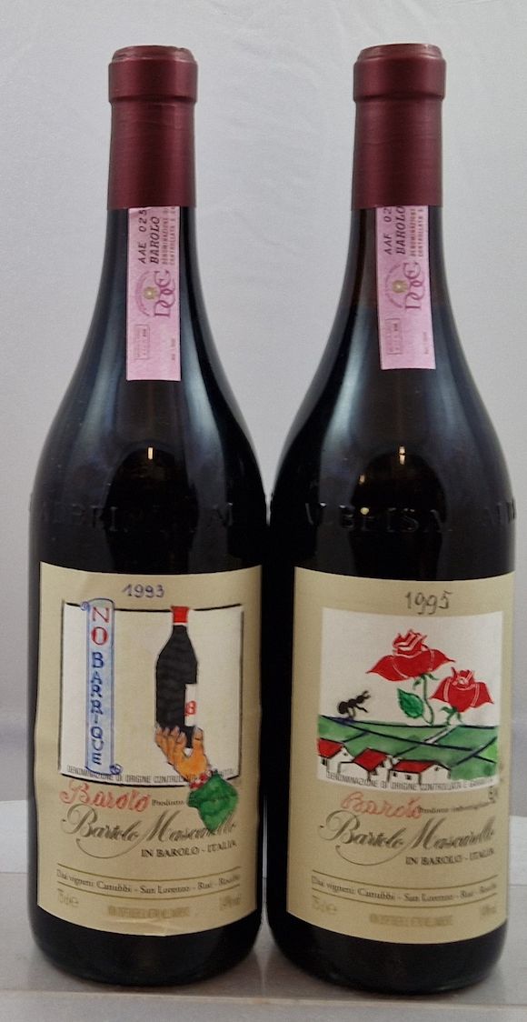 Bonhams Cornette de Saint Cyr : Barolo, No Barrique, Artist Label 1993 ...