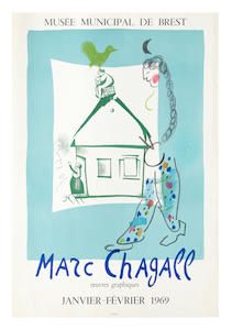 Bonhams : After Marc Chagall (French/Russian, 1887-1985) By Charles Sorlier (French, 1921-1990 ...