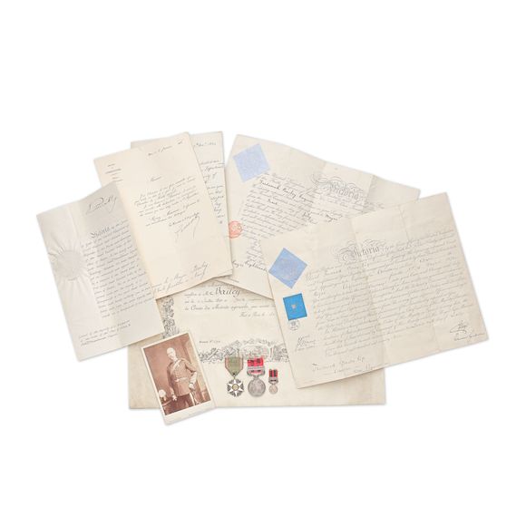 Bonhams : BAILEY (FREDERICK MARSHMAN) - MEDALS A pair of medals ...
