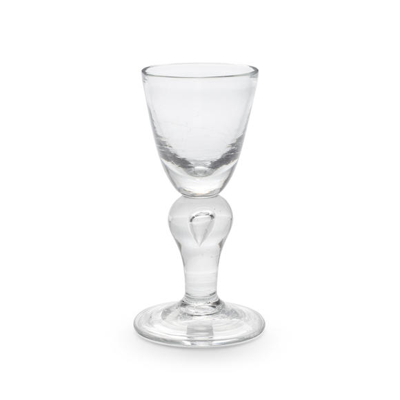 Bonhams An Early Heavy Baluster Wine Glass Circa 1700 10
