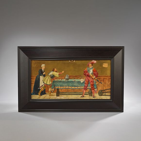 Bonhams : HENRY STACY MARKS (1829-1898) FOR MINTONS ART-POTTERY STUDIO ...