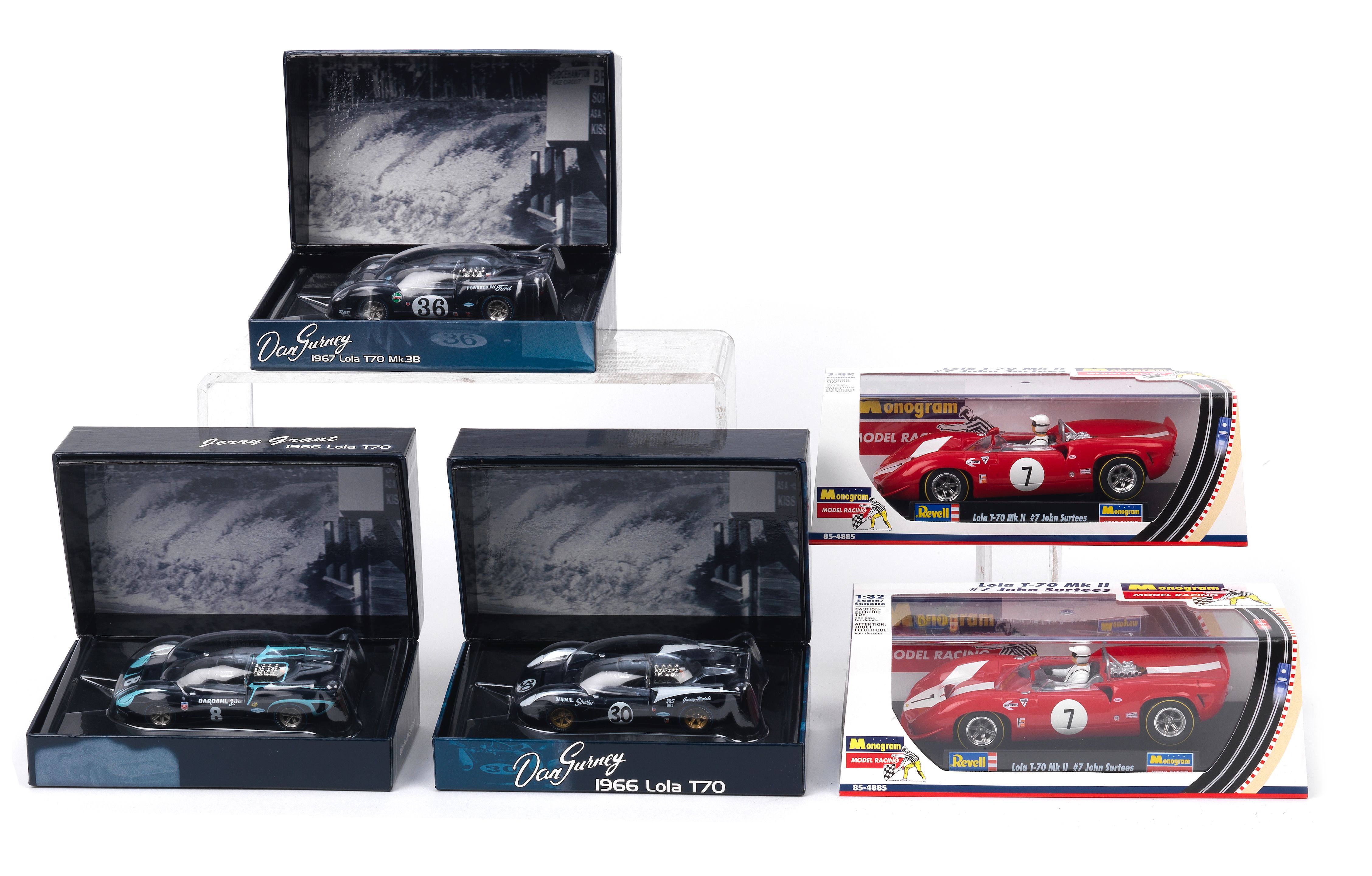 Bonhams Cars : Three boxed 1:43 scale limited edition models of Lola ...