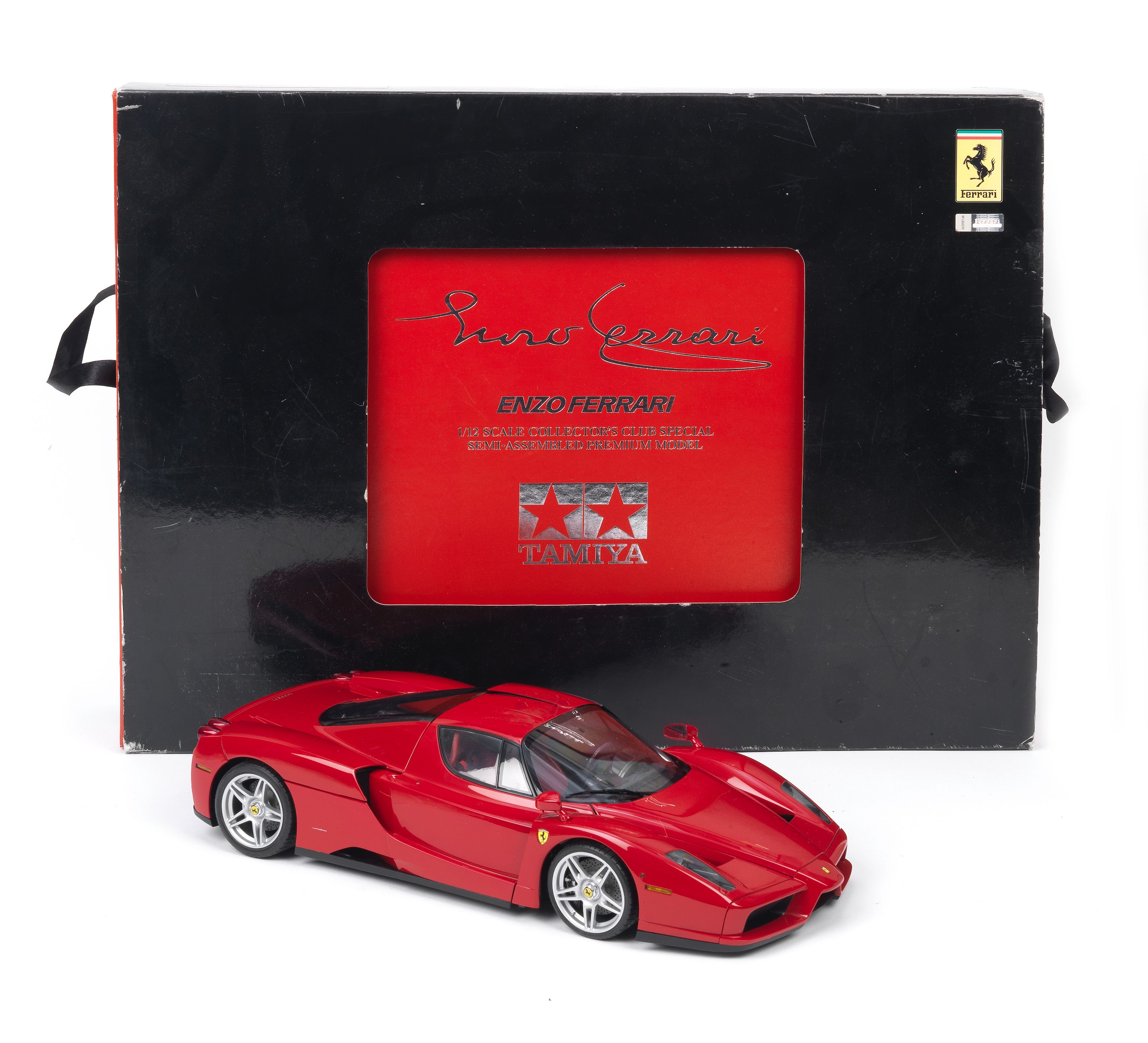 Bonhams Cars : A boxed 1:12 scale kit model of an 'Enzo Ferrari' F140 ...