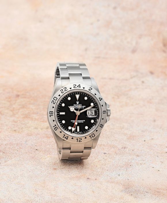 Bonhams : Rolex. A rare Limited Edition stainless steel automatic ...