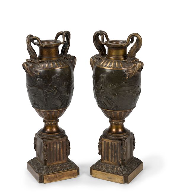 Bonhams : After Claude Michel Clodion, French (1738-1814) A pair of ...
