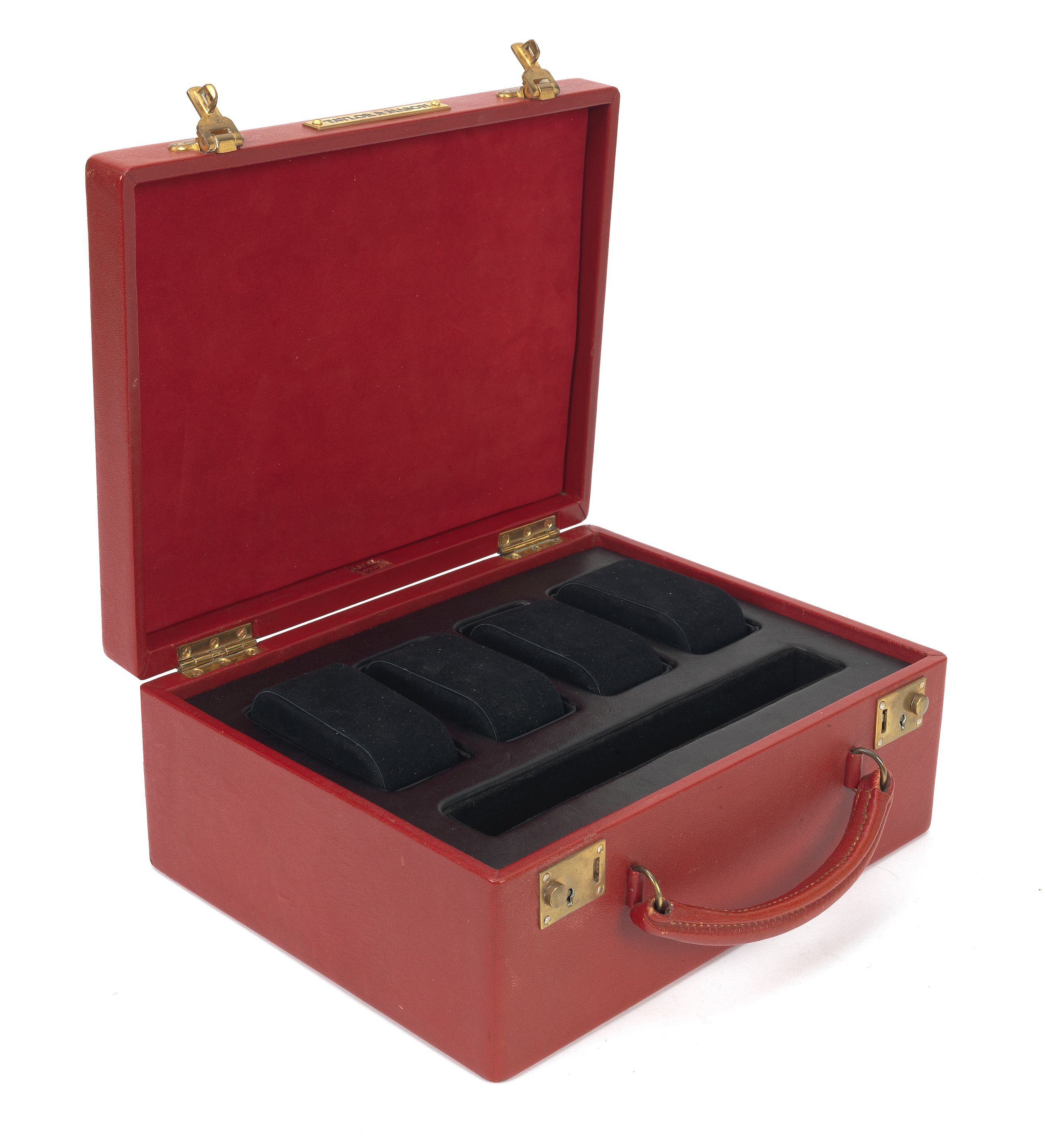 Bonhams Cars : A leather jewellery case by Asprey of London, converted ...