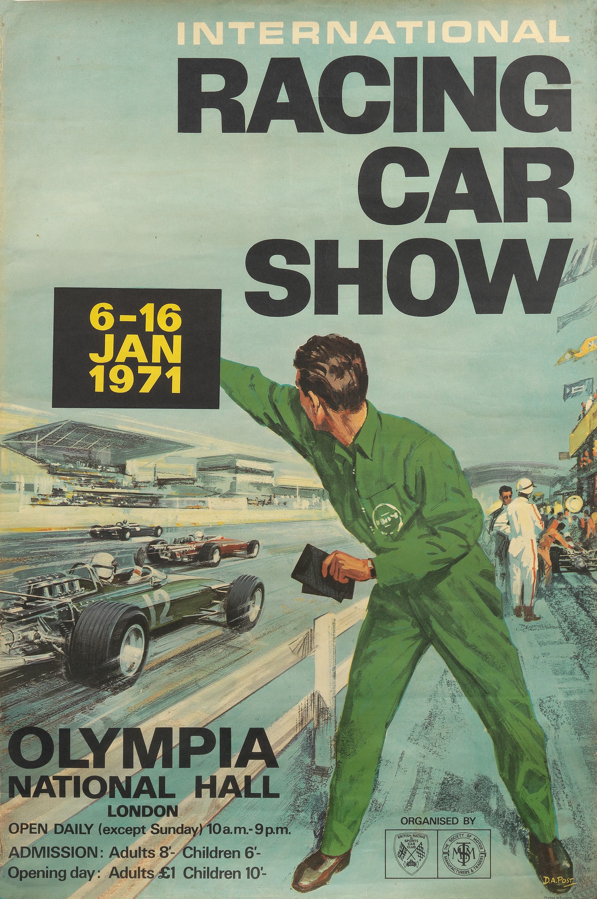 Bonhams Cars : Four motorsport posters, ((4))