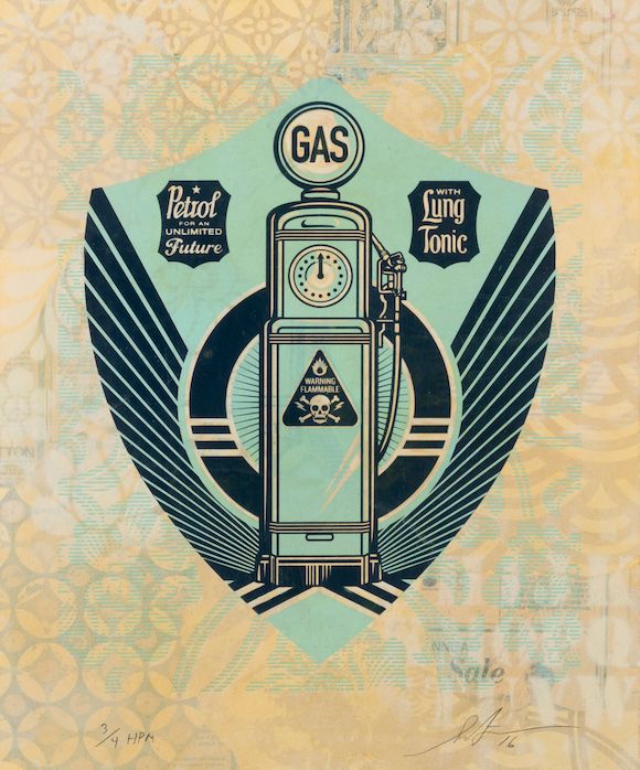 Bonhams Cornette de Saint Cyr : SHEPARD FAIREY (born 1970) Endless ...