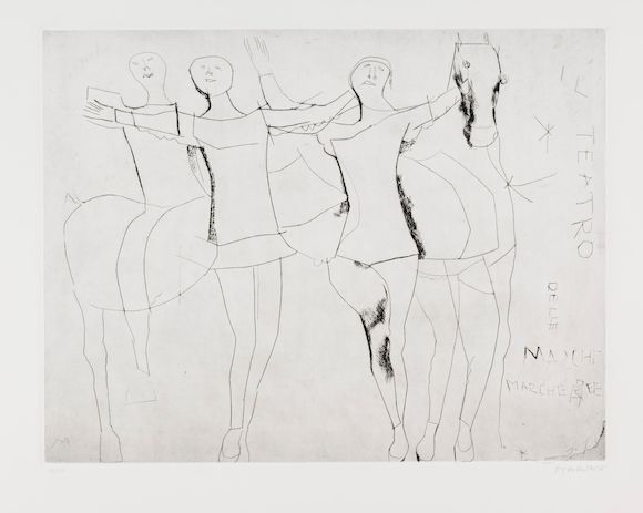 Bonhams Cornette de Saint Cyr : MARINO MARINI (1901-1980) Il teatro ...