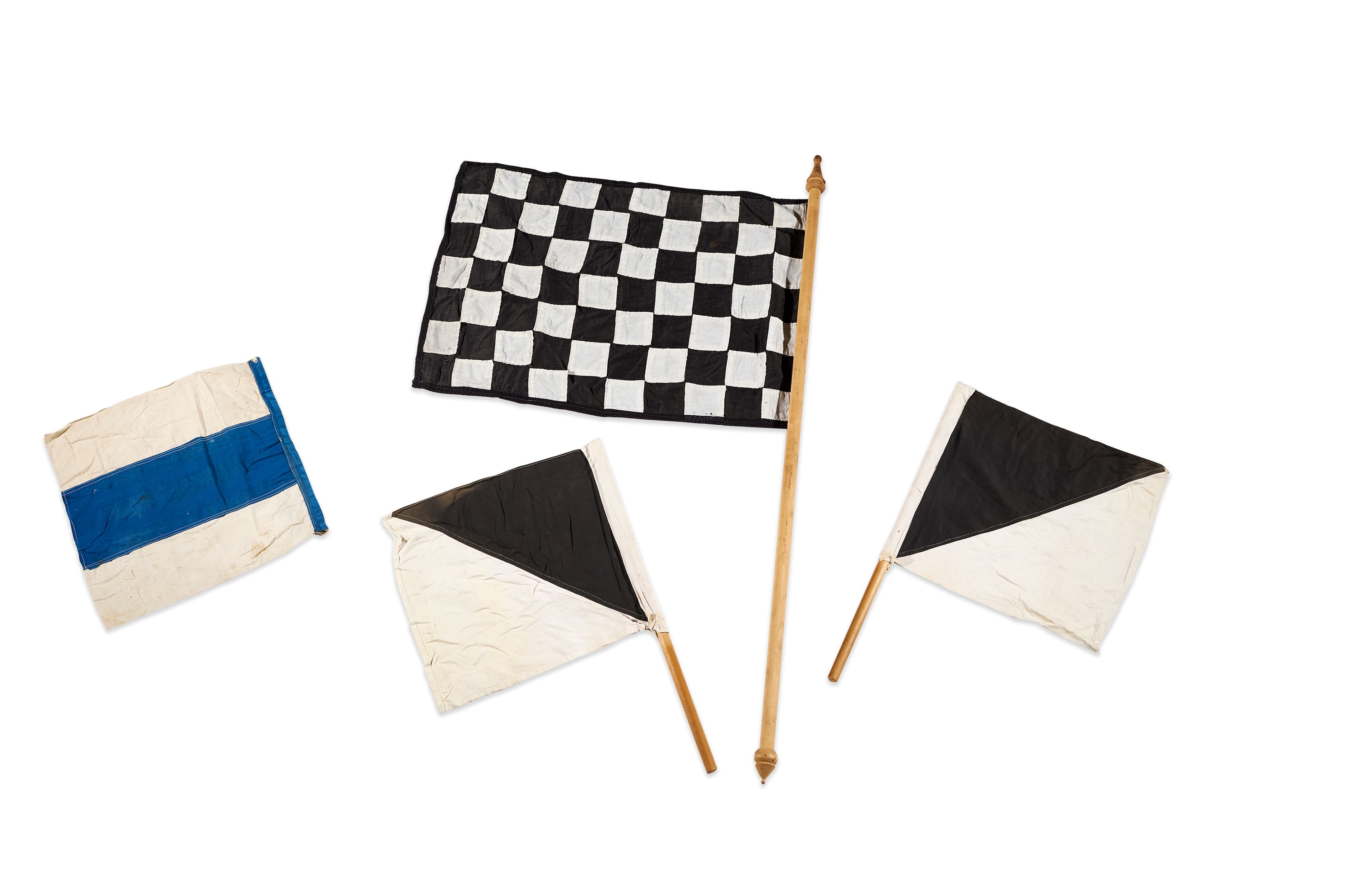 Bonhams Cars : AUTOMOTIVE RACING FLAGS / DRAPEAUX DE COURSES AUTOMOBILE ...
