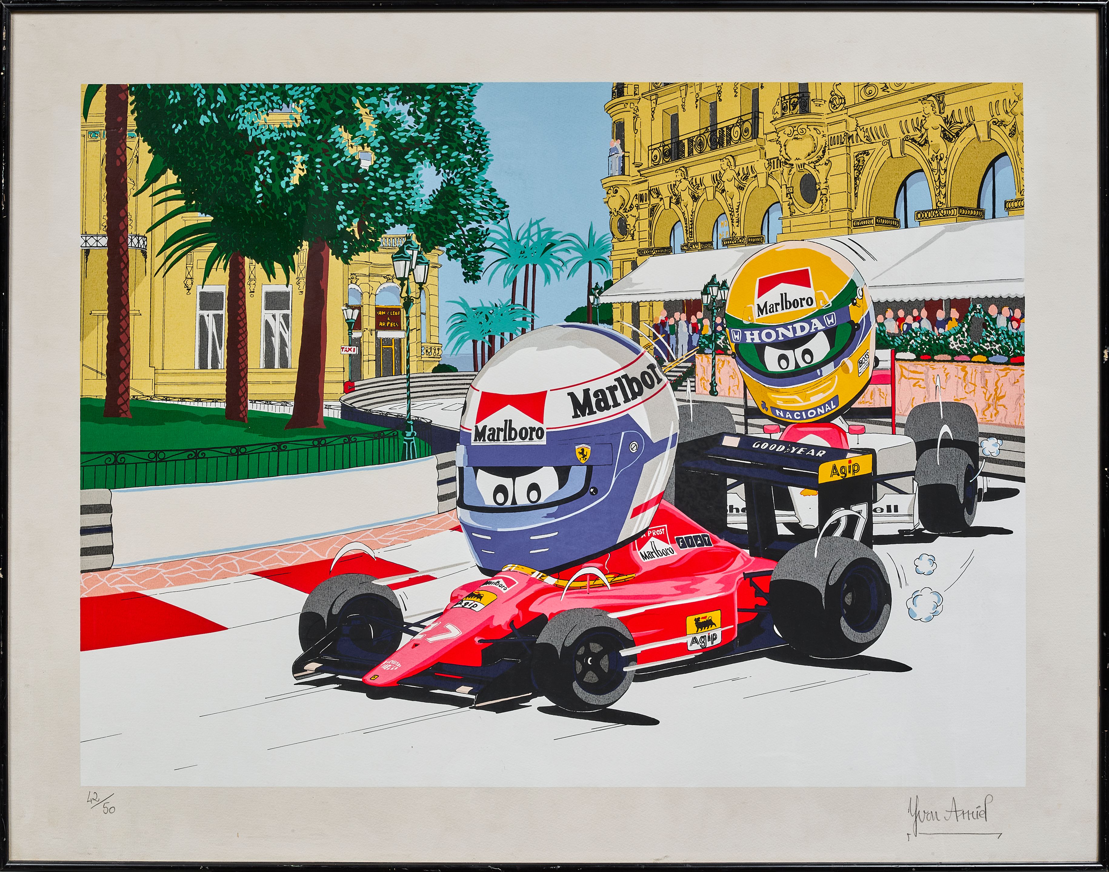 Bonhams Cars : "PROST - SENNA DUEL" AFTER YVON AMIEL,