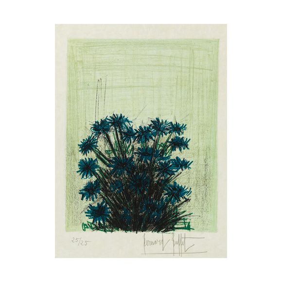Bonhams Cornette de Saint Cyr : BERNARD BUFFET (1928-1999) Les Myosotis ...