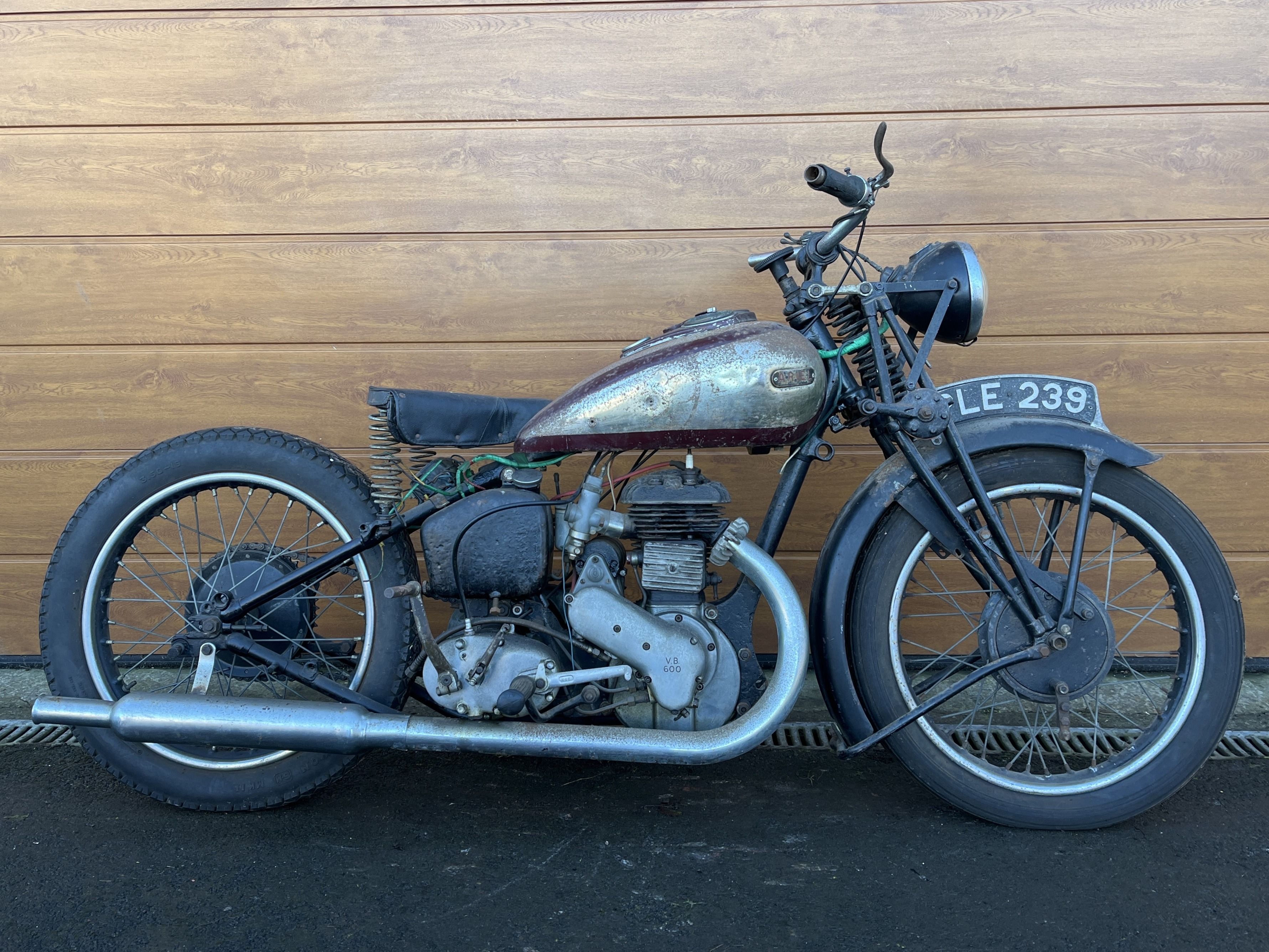 Bonhams Cars : Property of a deceased's estate, c.1950 Ariel 598cc VB ...