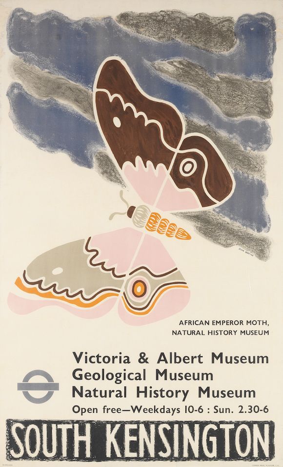 Bonhams : John Banting (1902-1972) Poster design for V&A, 1936 LONDON ...