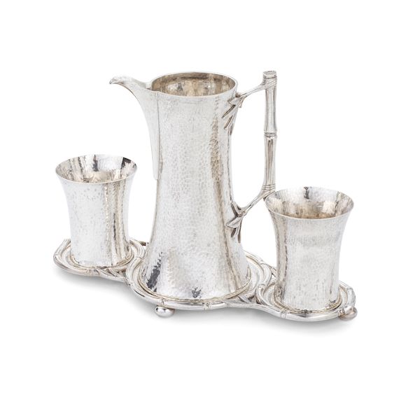 Bonhams : A good Victorian silver drinks / lemonade set Thomas Alfred ...