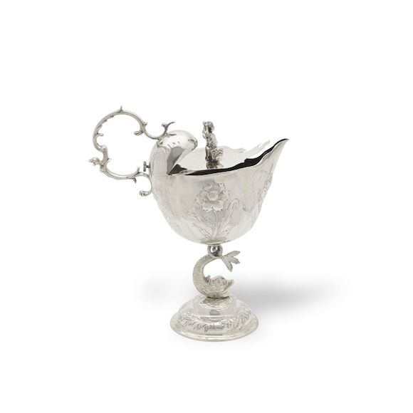 Bonhams : A 17th century German silver gilt covered ewer Joseph Moye ...