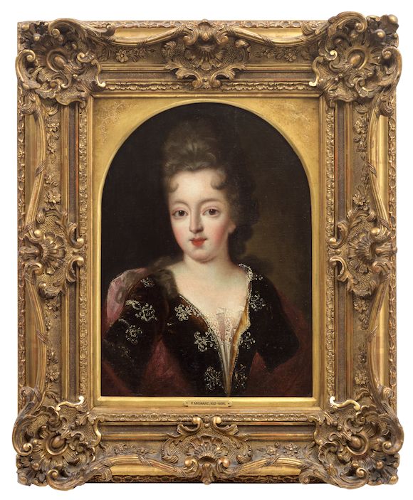 Bonhams : Follower of Pierre Mignard (Troyes 1612-1695 Paris) Portrait ...
