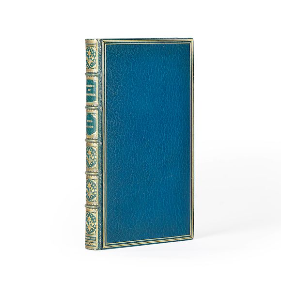 Bonhams : BYRON (GEORGE GORDON NOEL, LORD) Hours of Idleness, A Series ...
