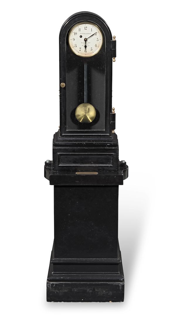 Bonhams : An interesting early 20th century black japanned cast metal ...