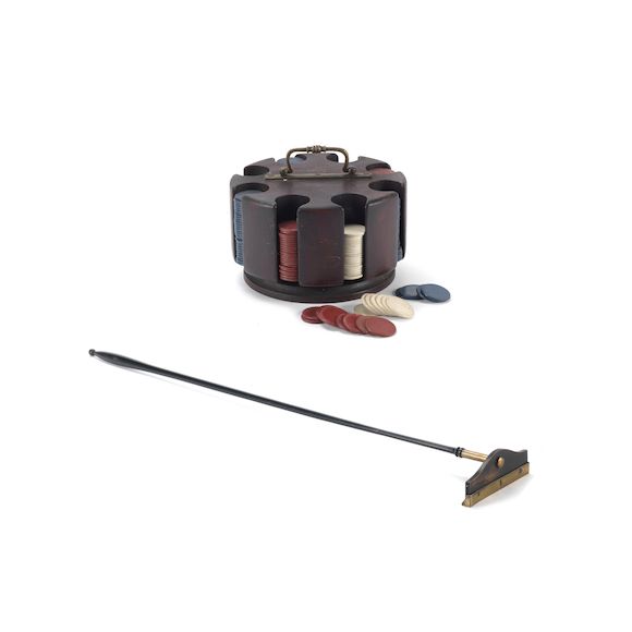 Bonhams : A late 19th/early 20th century turned and stained wood and ...