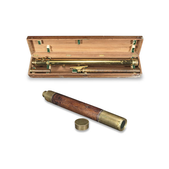 Bonhams A Late 19th Century French 2 12 Inch Brass Refracting