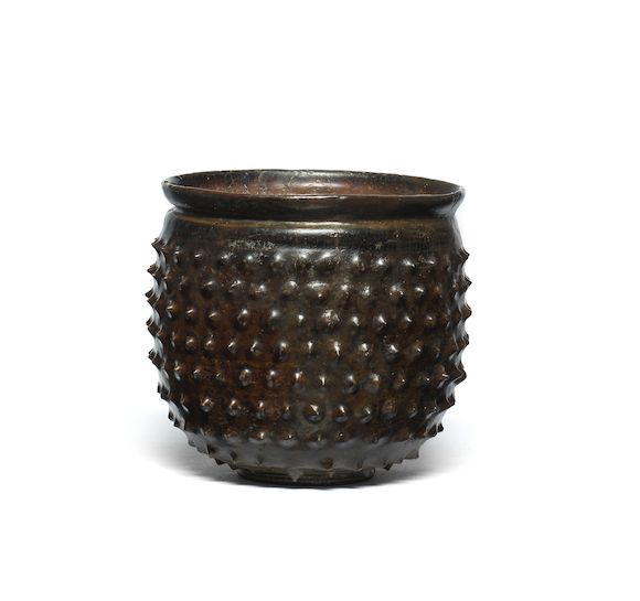 Bonhams : A Roman barbotine ware pottery beaker
