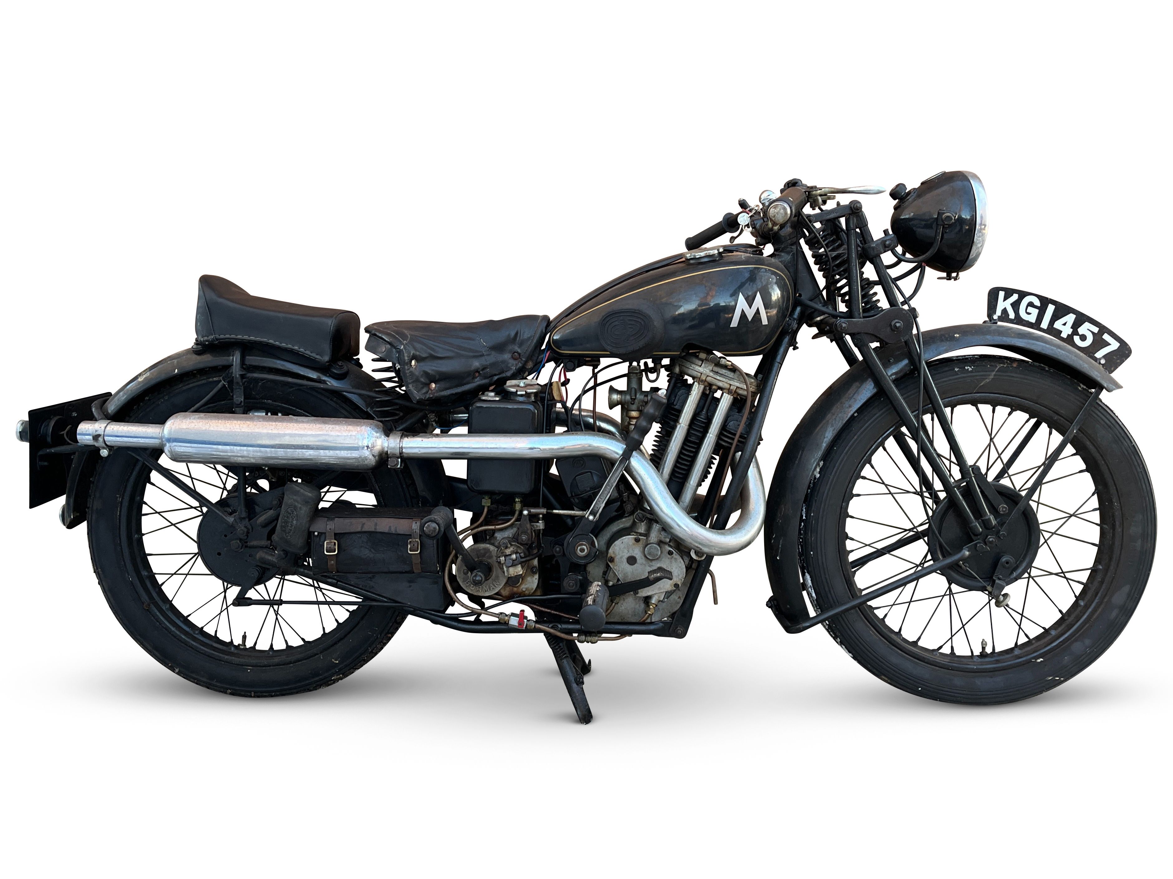 Bonhams Cars : The Clive Wood, MBE Collection, 1932 Matchless 347cc D/3 ...