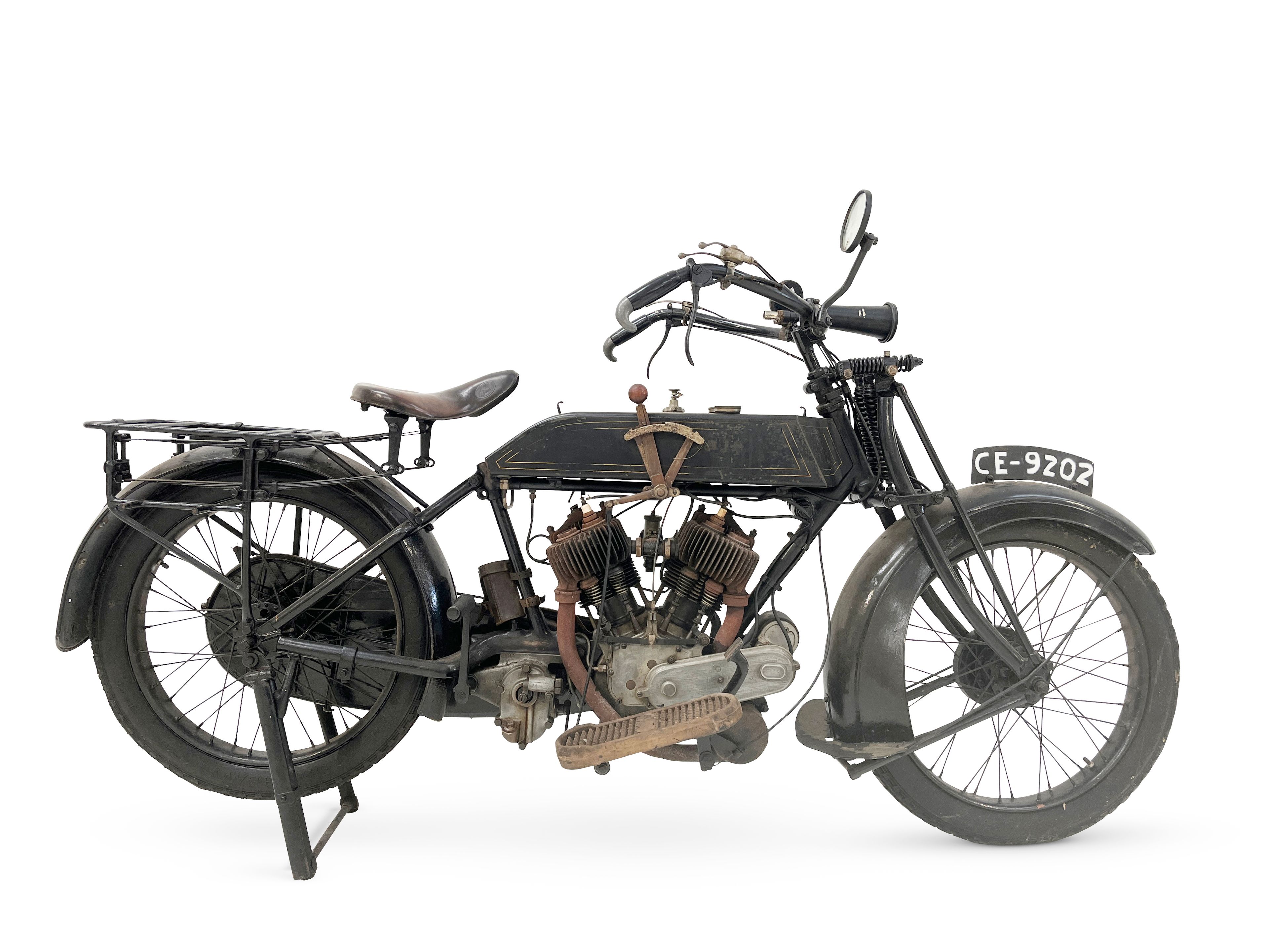 Bonhams Cars : The Clive Wood MBE Collection, 1922 AJS 799cc Model D Frame no. Frame no. 15517 ...