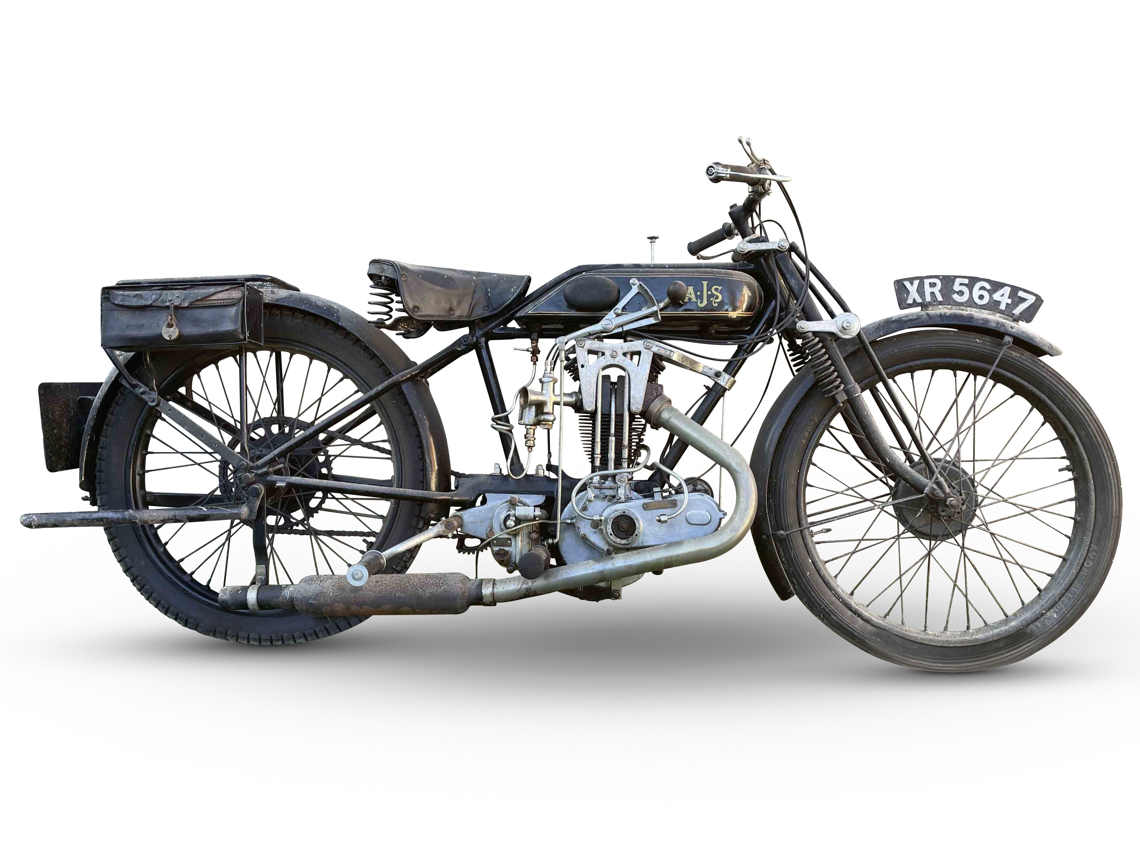 Bonhams Cars : The Clive Wood MBE Collection, c.1927 AJS 349cc Big Port ...
